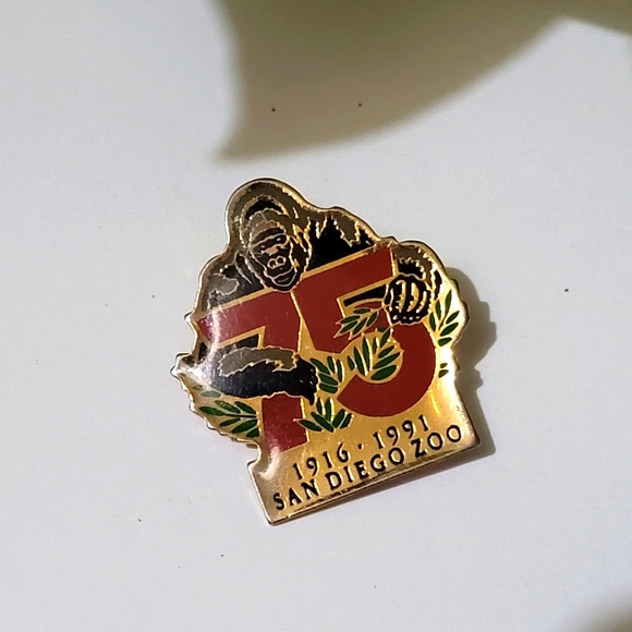 Vintage | Jewelry | Vintage Pin San Diego Zoo | Poshmark
